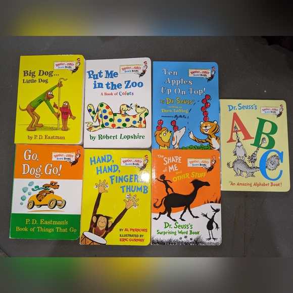 Toys | Dr Seuss Bright And Early Board Books Lot Of 7 | Poshmark